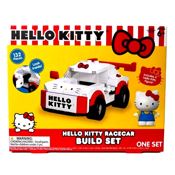 Hello Kitty | Toys | Hello Kitty Race Car Build Set | Poshmark